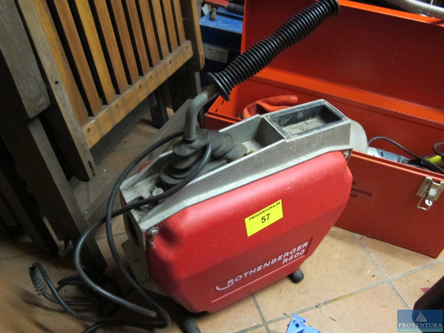 Rohrreinigungsmaschine ROTHENBERGER R600