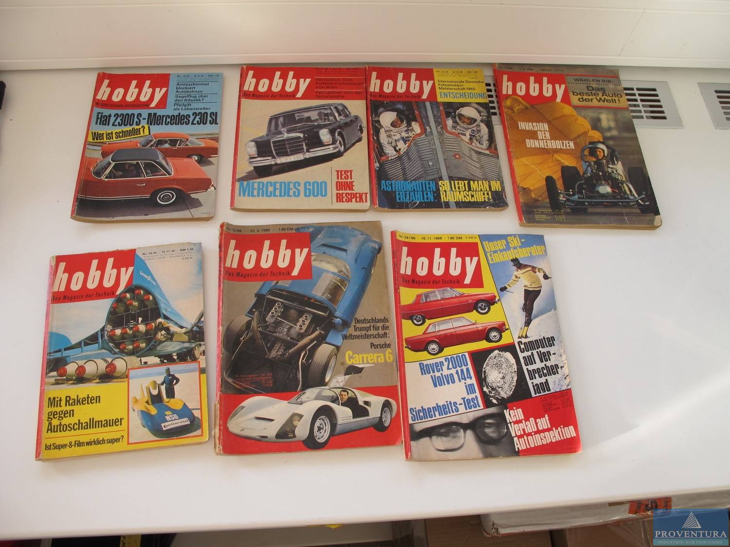 Sammelhefte HOBBY 60er/ 70er Jahre