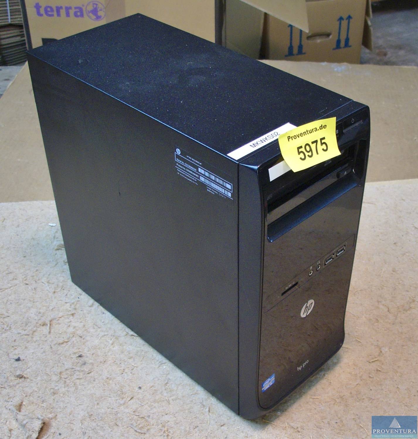 PC HP Pro 3500 Series MT