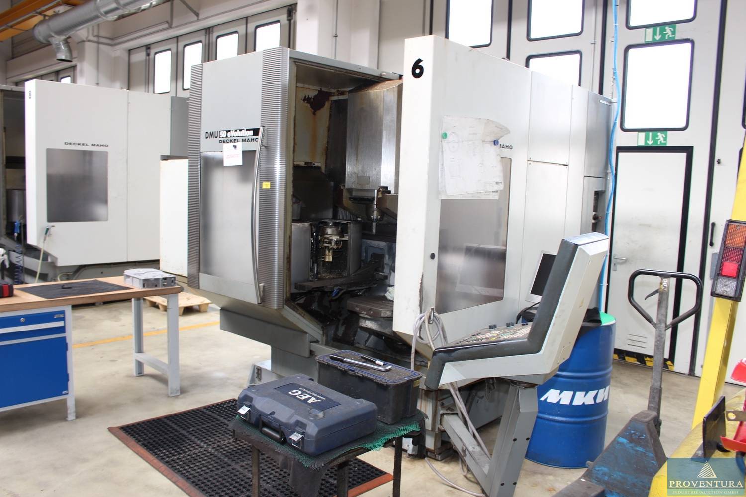 5-Achs-CNC-Vertikal-Fräszentrum DECKEL MAHO DMU 50 Evolution