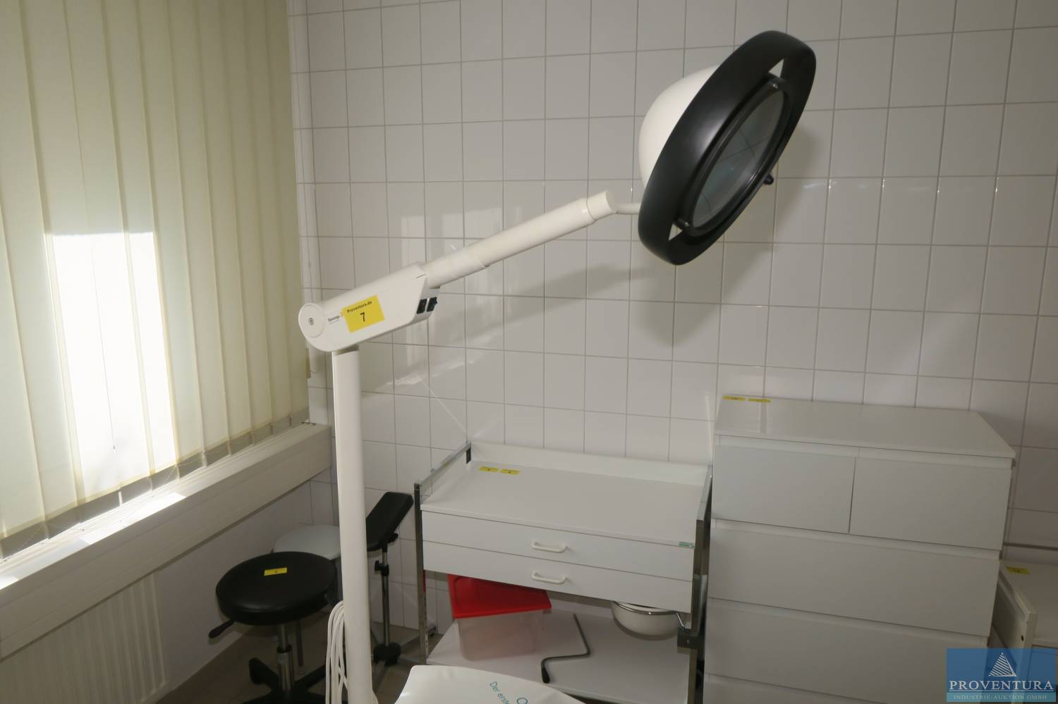 Untersuchungsleuchte DERUNGS spring balanced arm iris 65 F