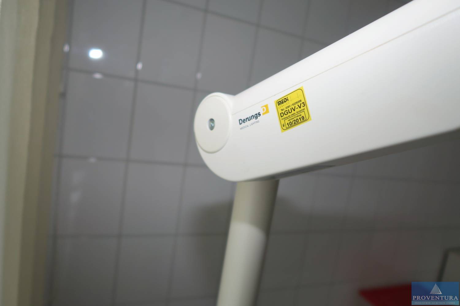 Untersuchungsleuchte DERUNGS spring balanced arm iris 65 F