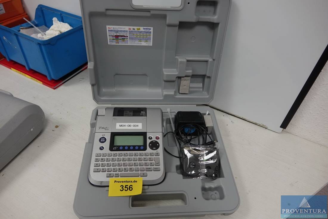 Labeldrucker BROTHER P-touch 1830 mit Netzteil