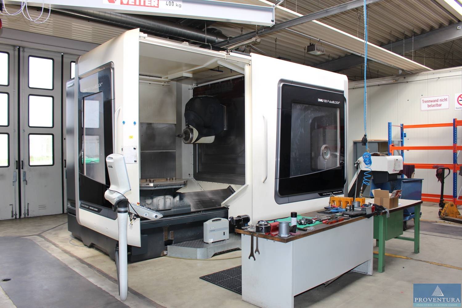 5-Achs-CNC-Vertikal-Fräszentrum DECKEL MAHO DMU 125 P Duoblock
