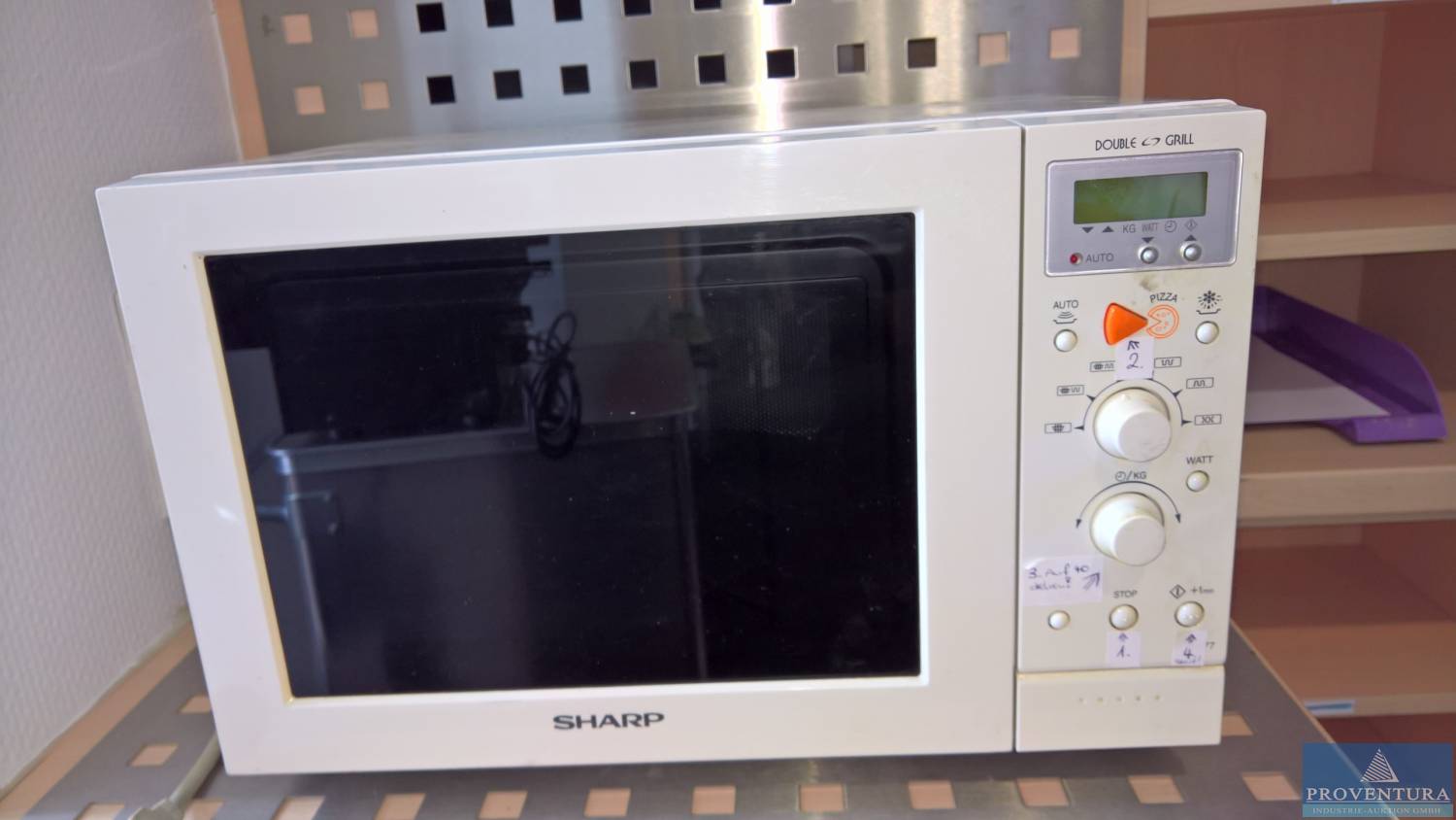 Haushalts-Mikrowelle SHARP weiß