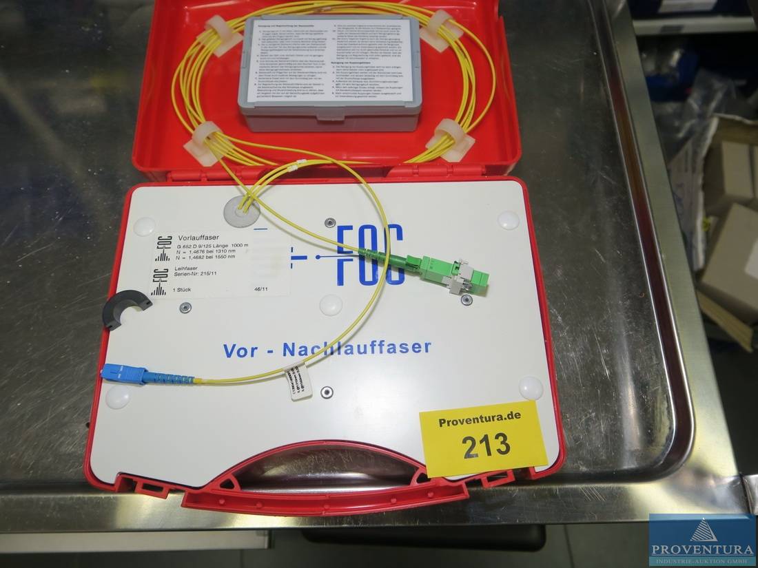 Singlemode-Vorlauffaser FOC 9 µm 1.000 m