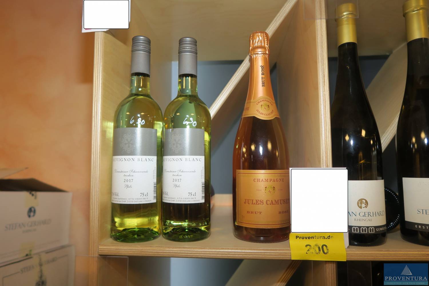 Deutscher Wein ca. 3 Flaschen SAUVIGNON BLANC 2017