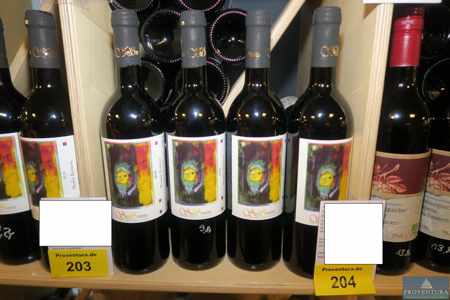 Deutscher Wein ca. 20 Flaschen PINOTIN 2017