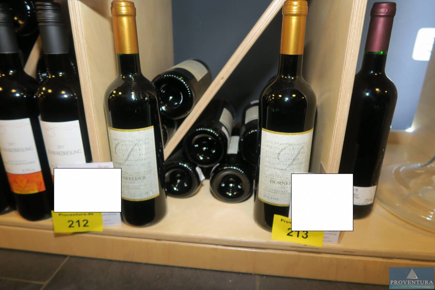 Deutscher Wein ca. 10 Flaschen DORNFELDER 2016