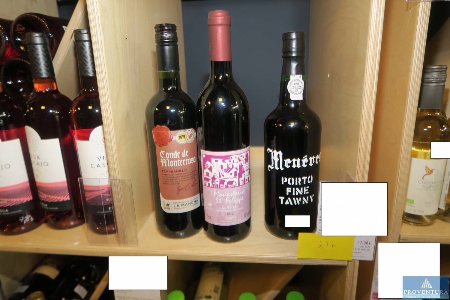 Wein ca. 3 Flaschen versch. Sorten