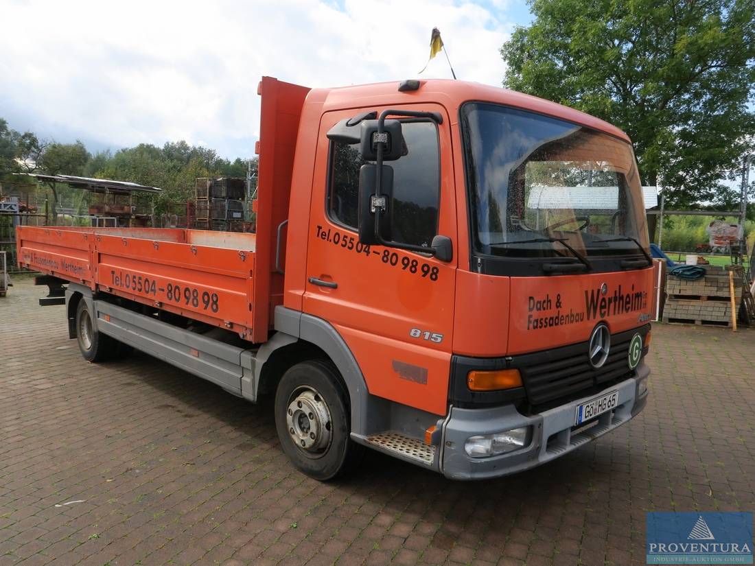 Lkw Pritsche MERCEDES-BENZ Atego 815