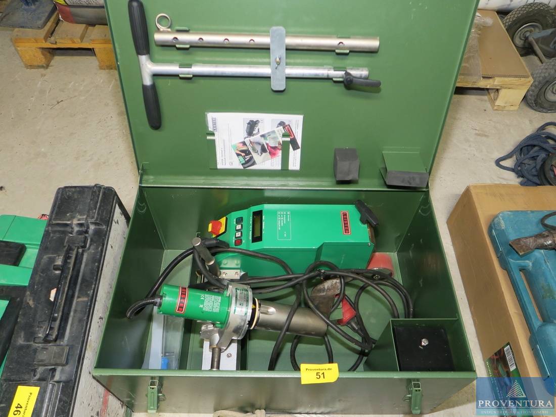 Heißluft-Schweißautomat LEISTER Varimat V