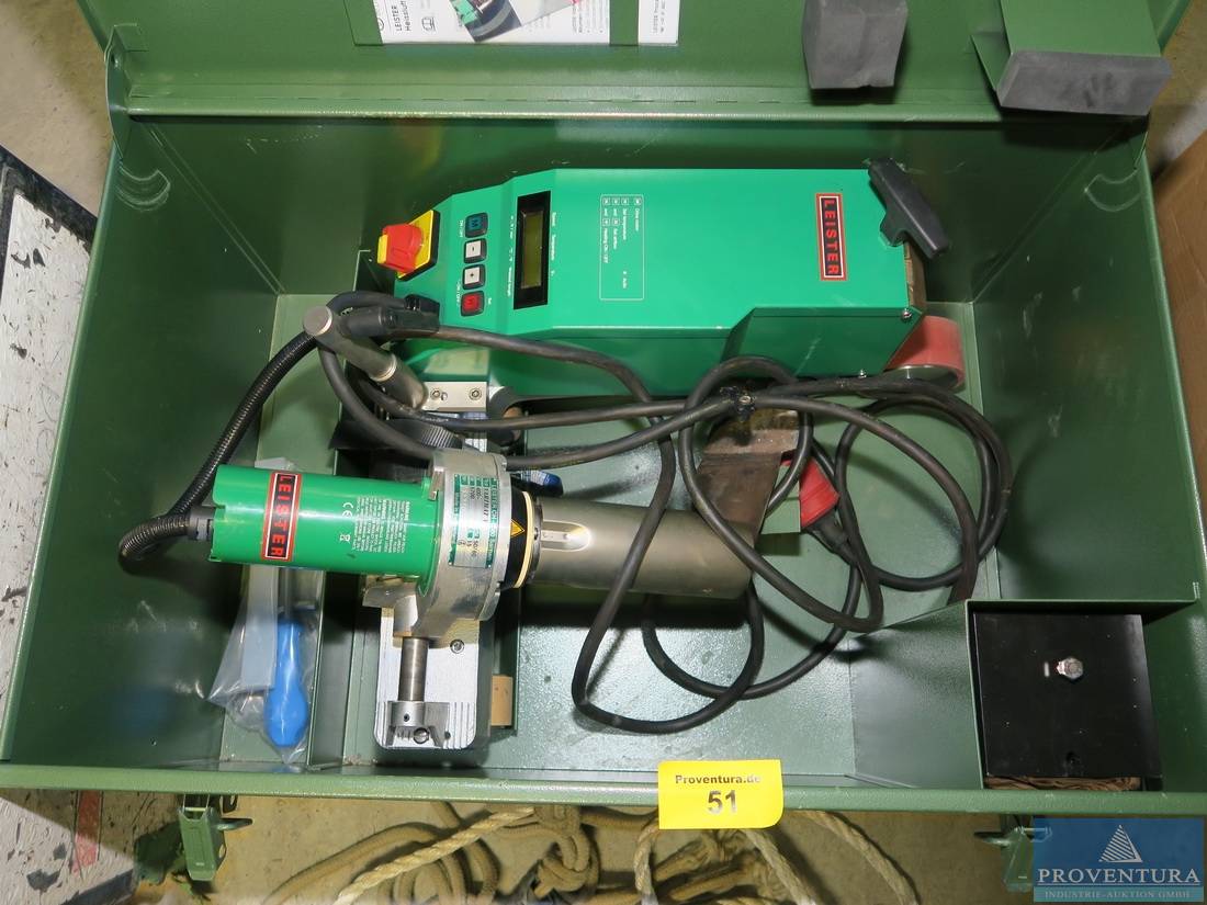 Heißluft-Schweißautomat LEISTER Varimat V