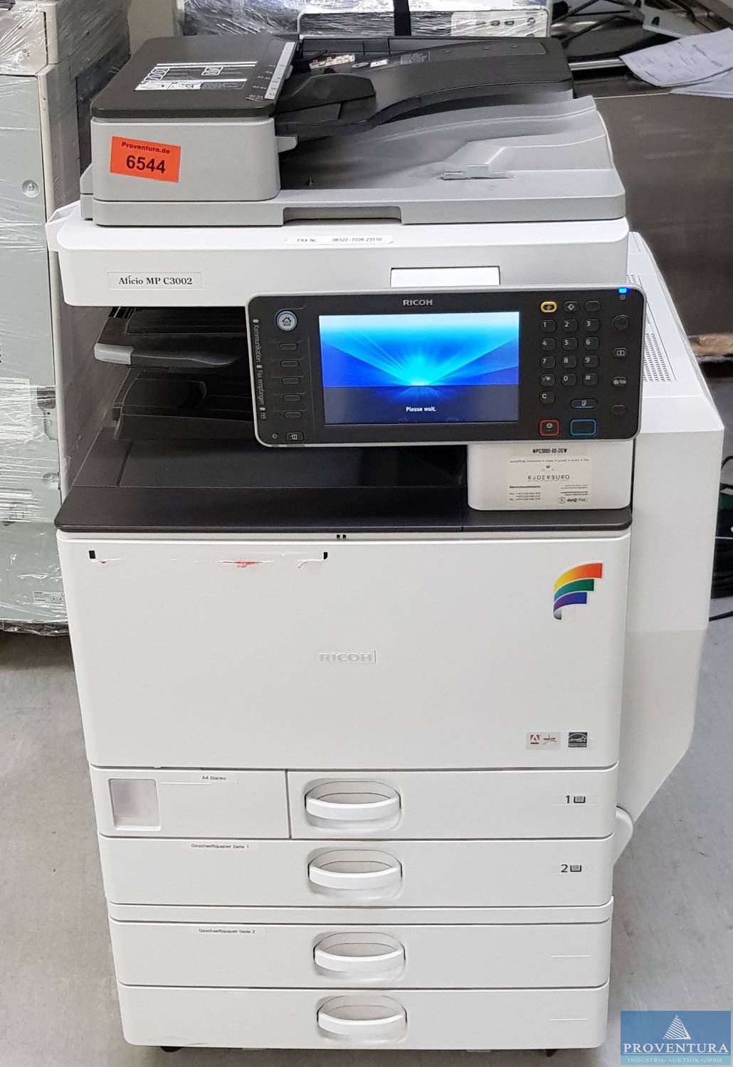 Drucker RICOH MP C3002
