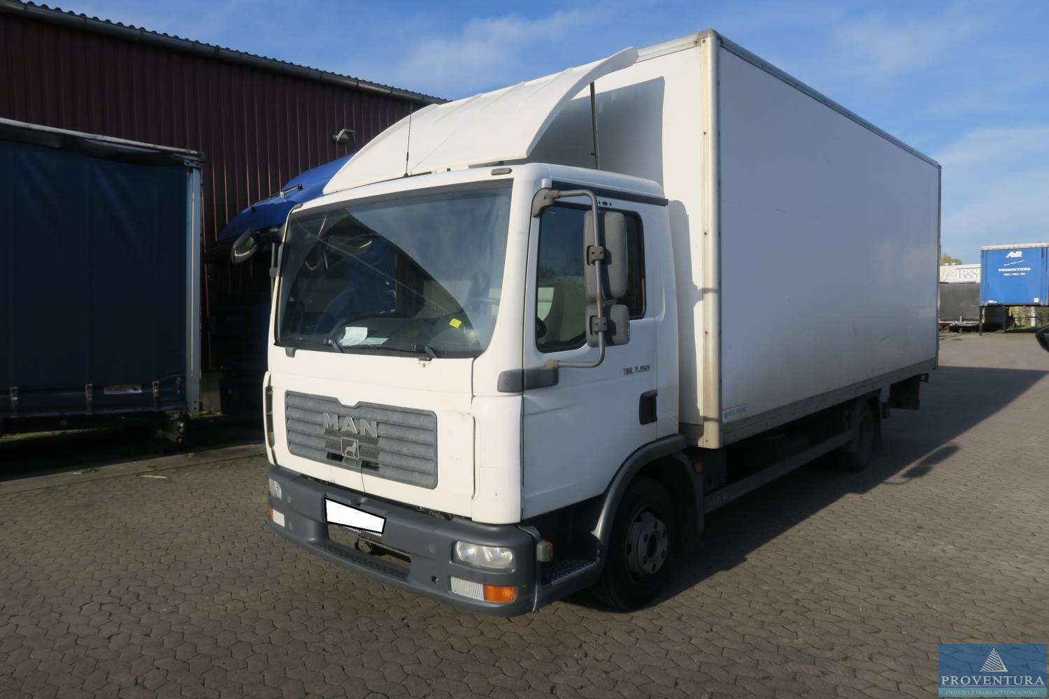 Lkw Koffer MAN TGL 7.150 4x2 BB