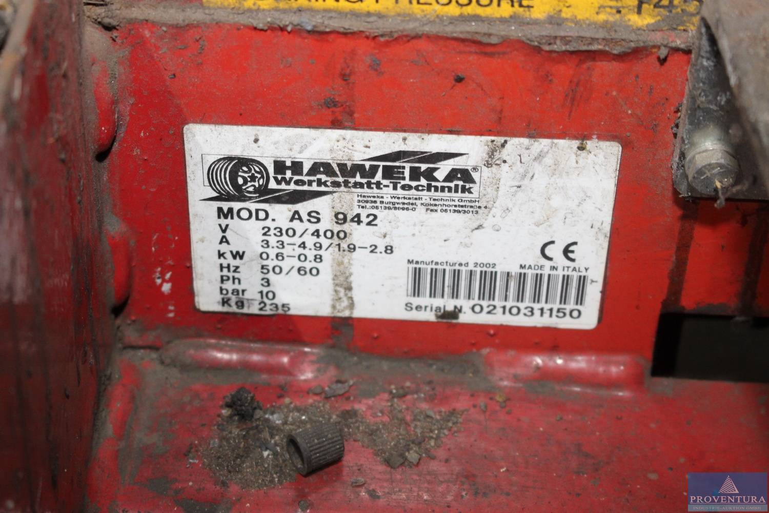 Reifen-Montagemaschine HAWEKA Jet AS942