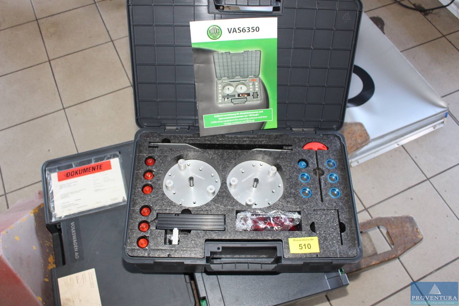 Kalibriervorrichtung für Rückfahrkamera KUKKO VAS 6350