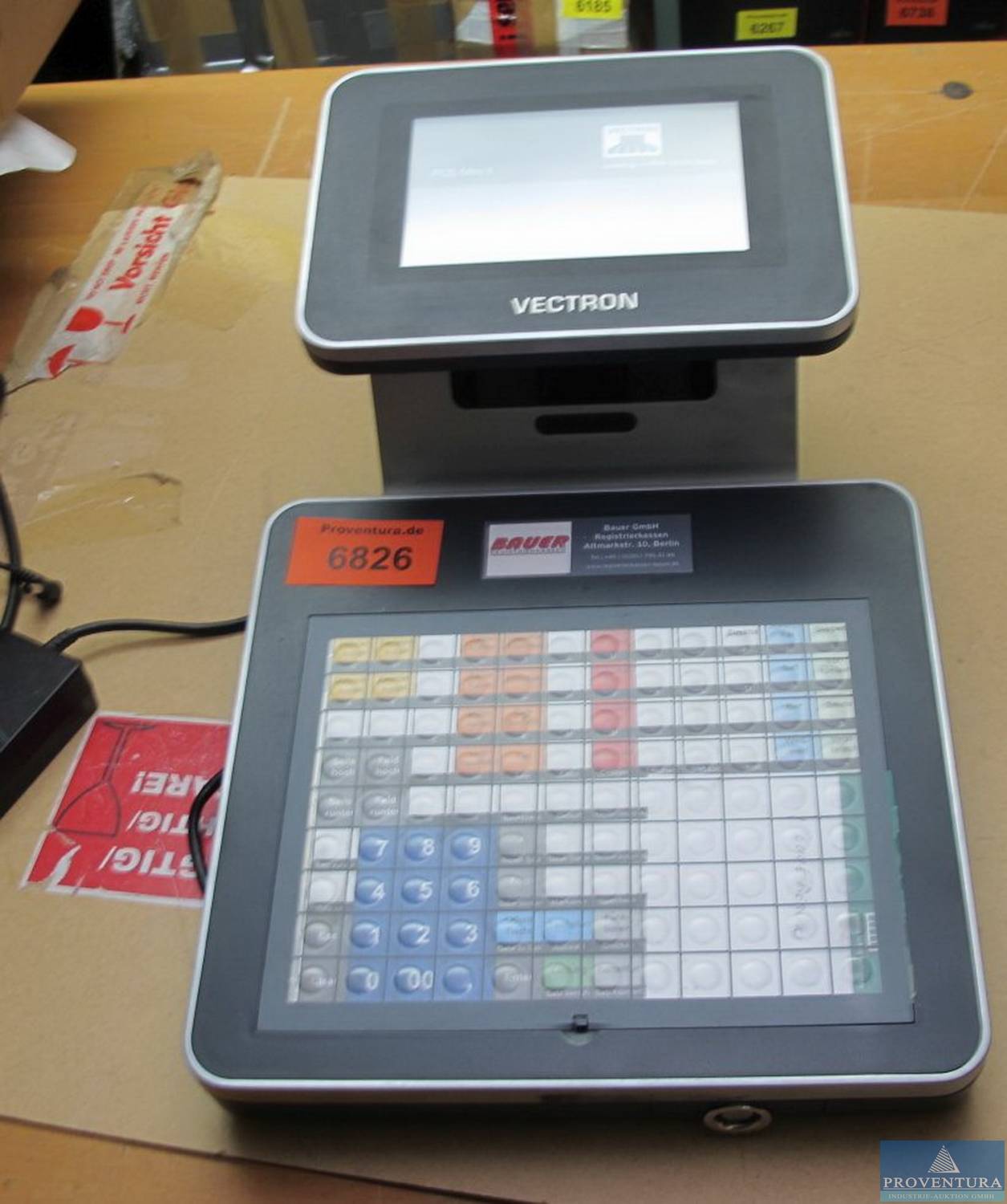 PC aus ehemaligem Kassenarbeitsplatz VECTRON POS Mini II