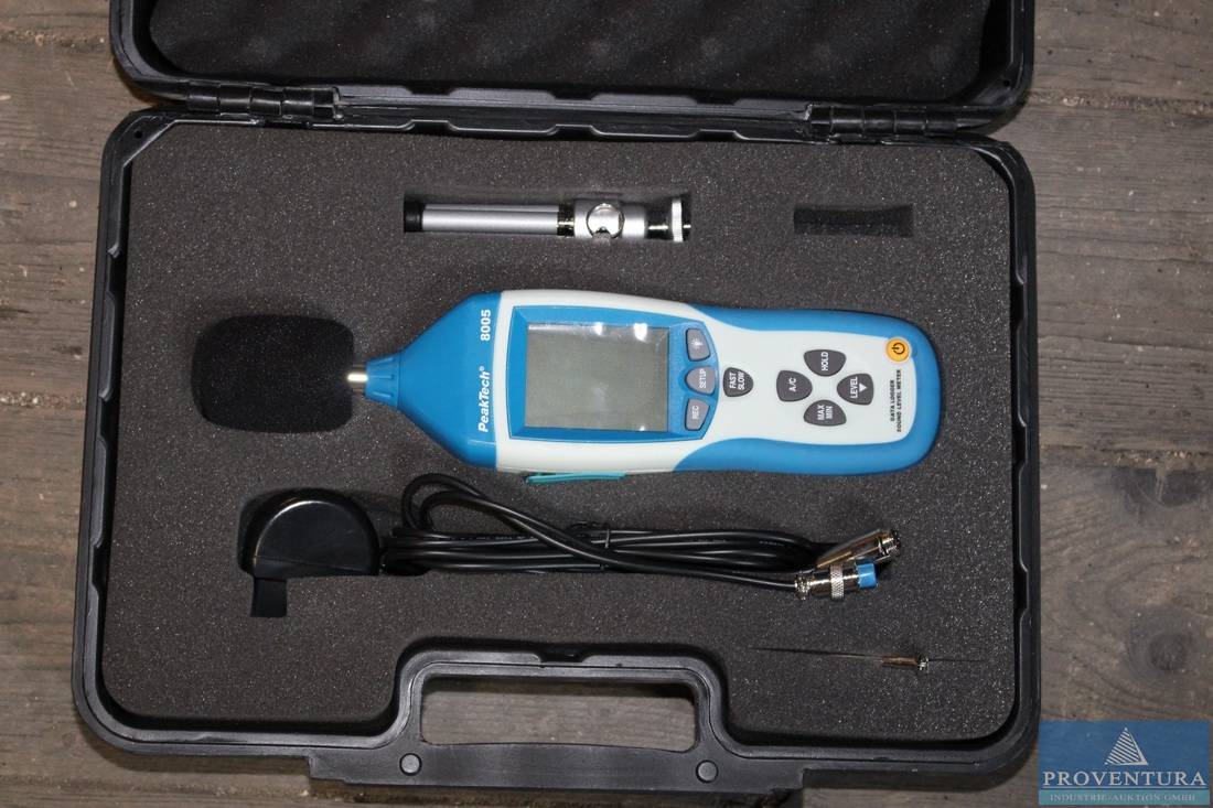 Schallpegelmessgerät PEAKTECH 8005