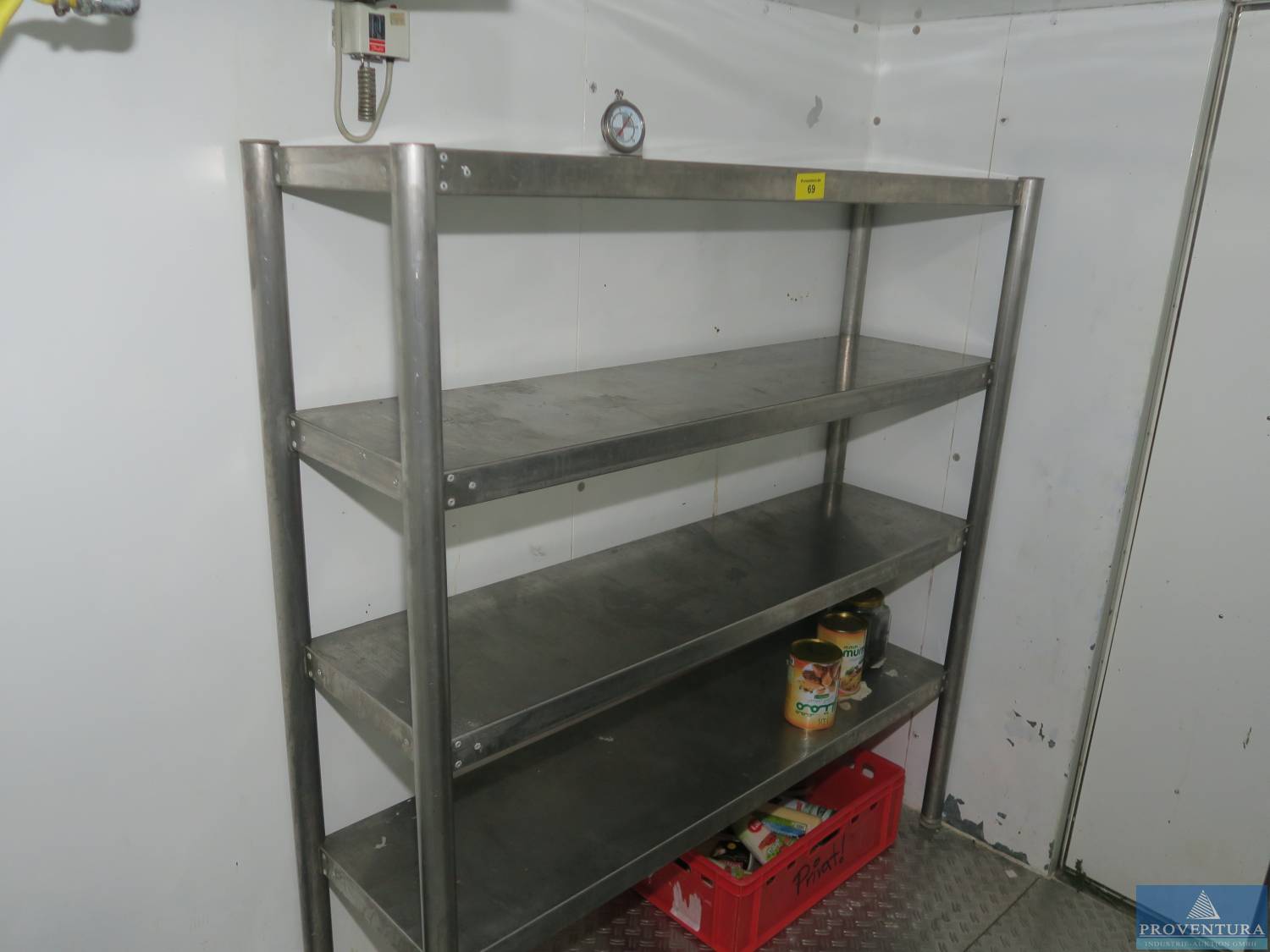 Regale Edelstahl ca. 2 St.
