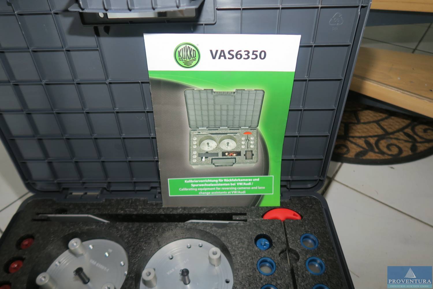 Justagevorrichtung für Fahrerassistenzsysteme VAS 6430