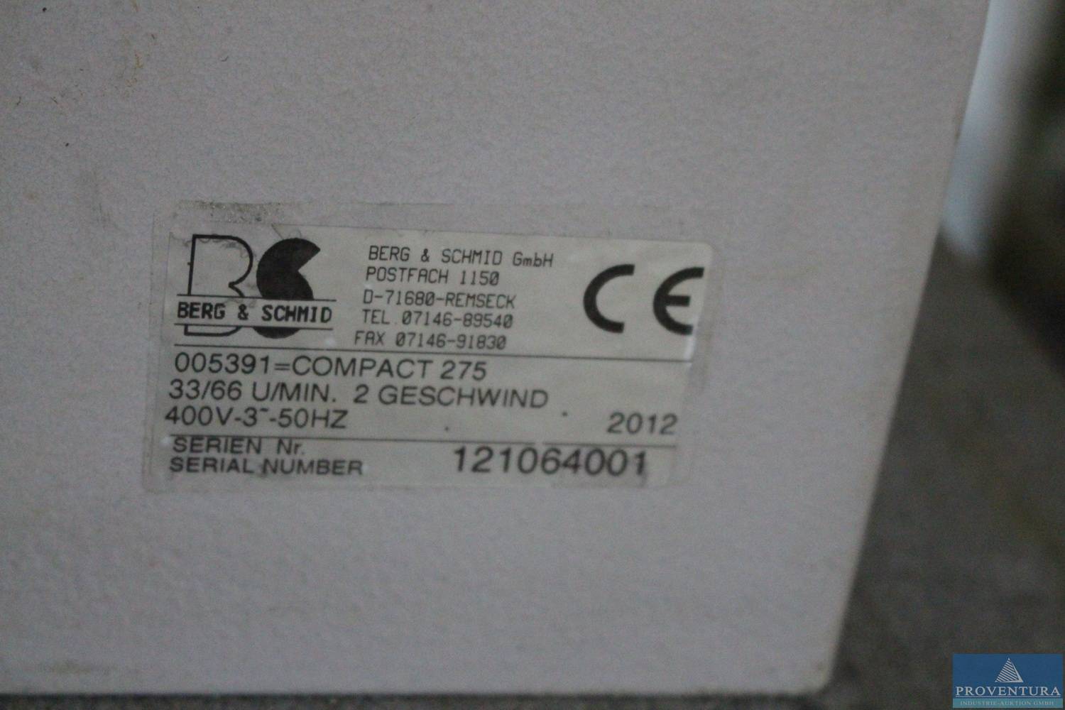 Elektro-Kappsäge BERG & SCHMID Compact 275