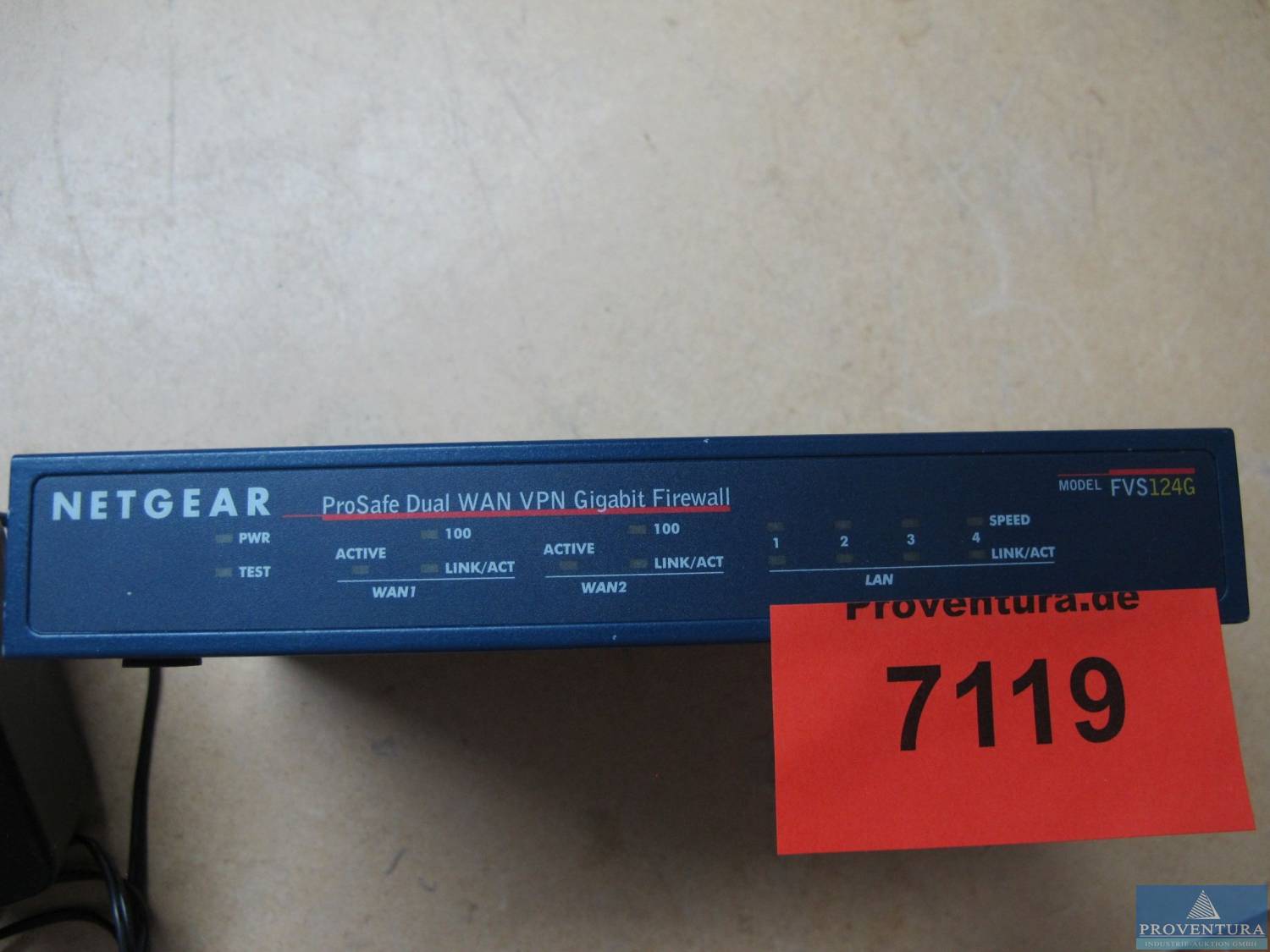 NETGEAR ProSafe Dual WAN VPN Gigabit Firewall