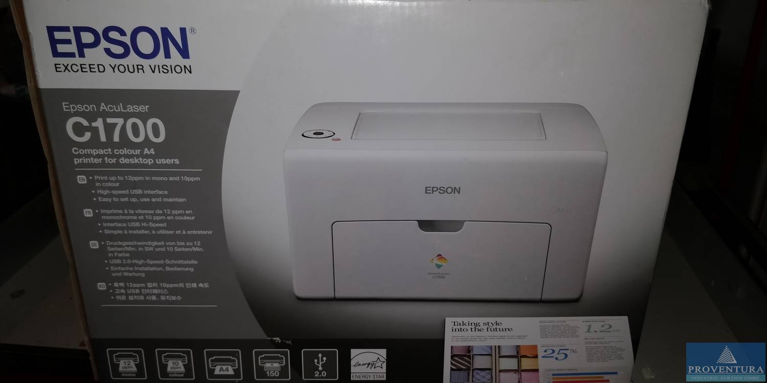 Drucker EPSON C1700 - Laserdrucker OVP