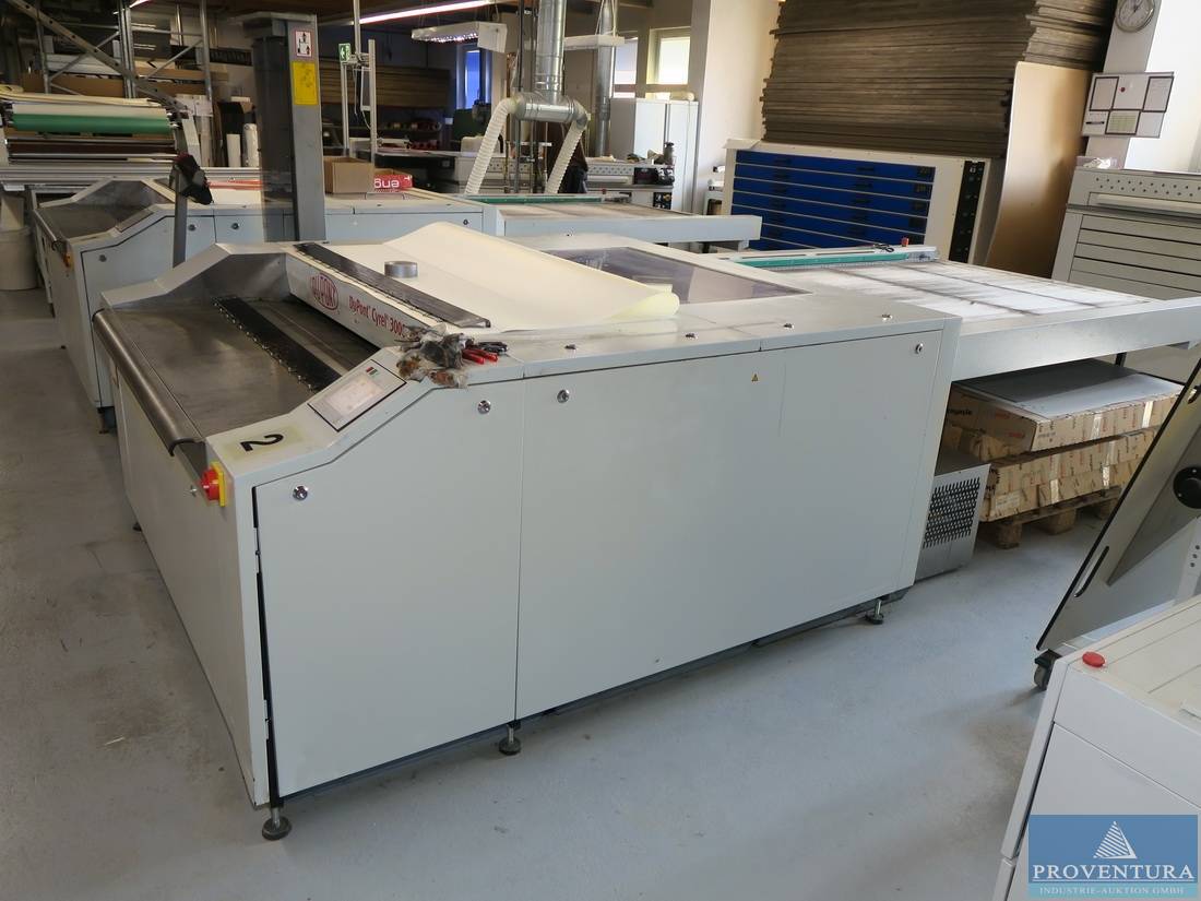 Belichtungsplatten-Reinigungsanlage DUPONT Cyrel 3000 P