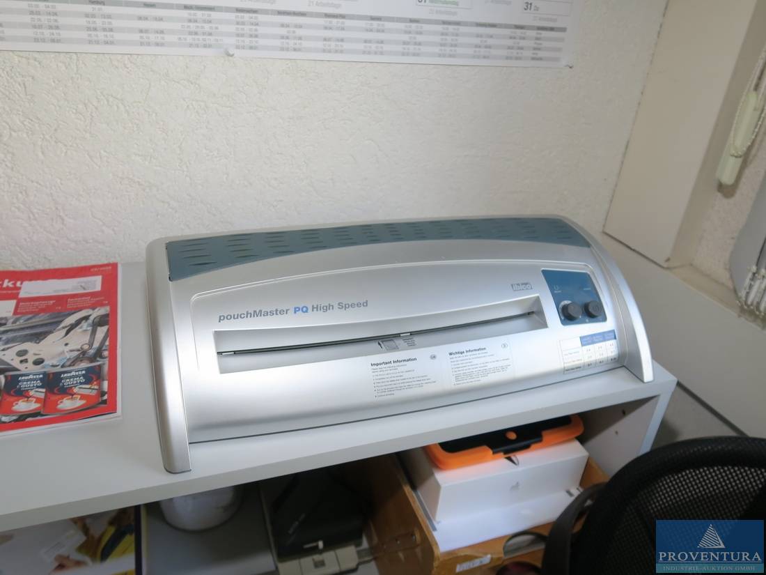 Laminiergerät IBICO Pouchmaster PQ Highspeed