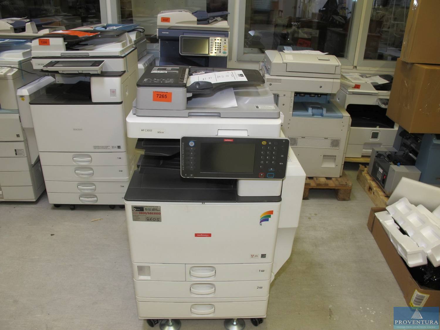 Multifunktionsgerät NASHUATEC AFICIO MP C3002