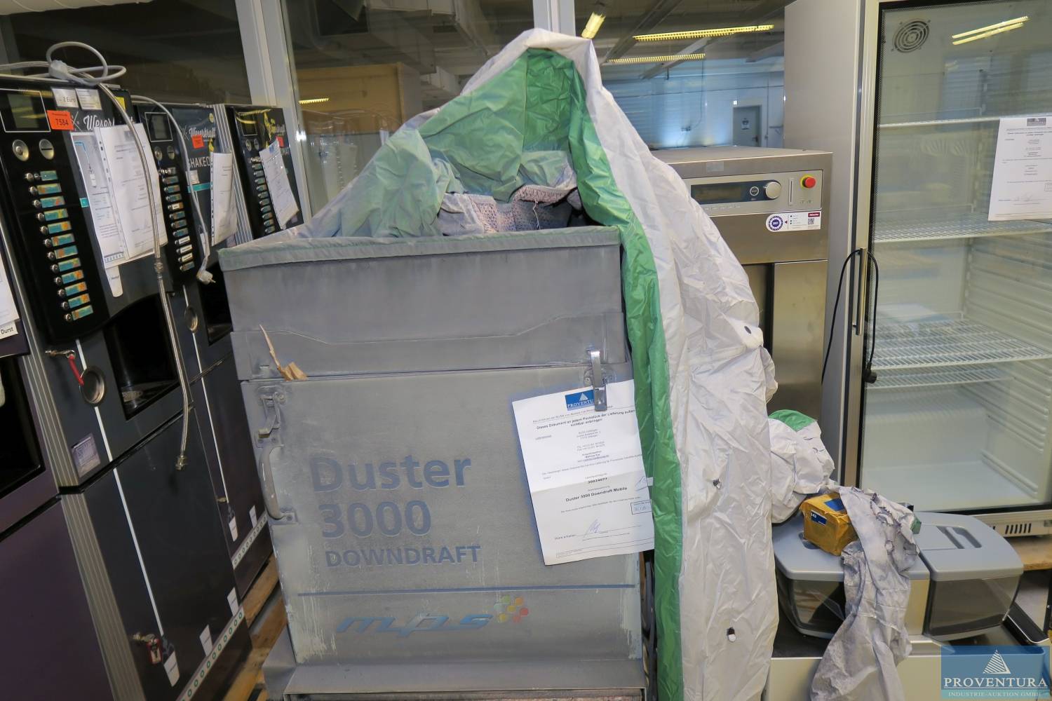 Mobile Umluftabsauganlage MICROPAINT Duster 3000 Downdraft