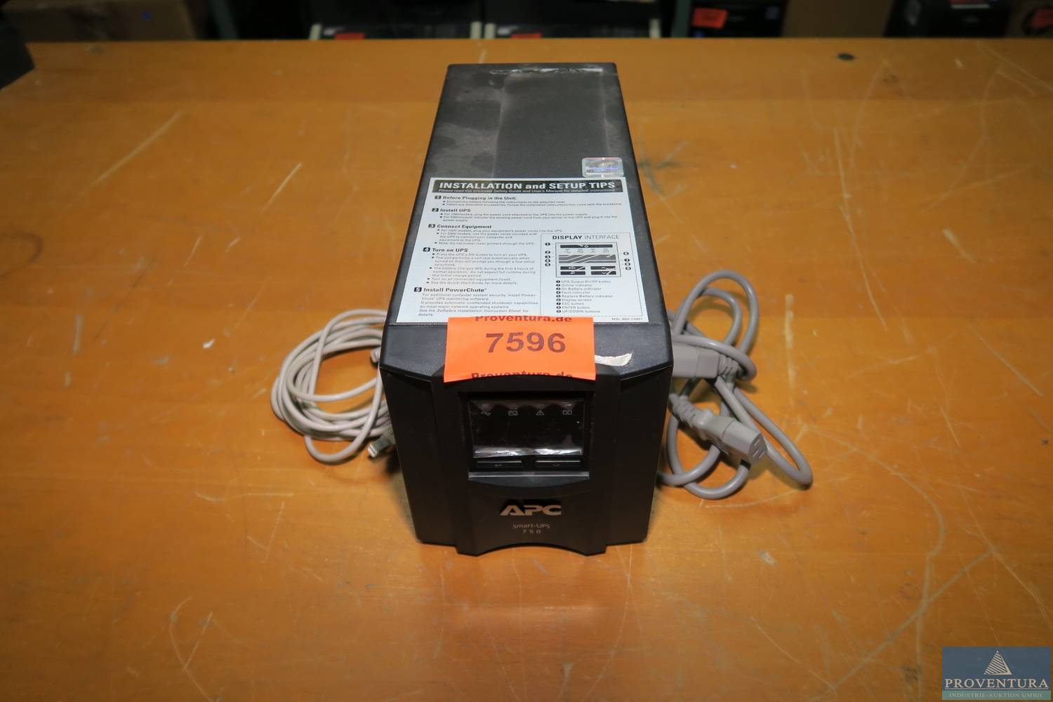 USV APC Smart UPS 750