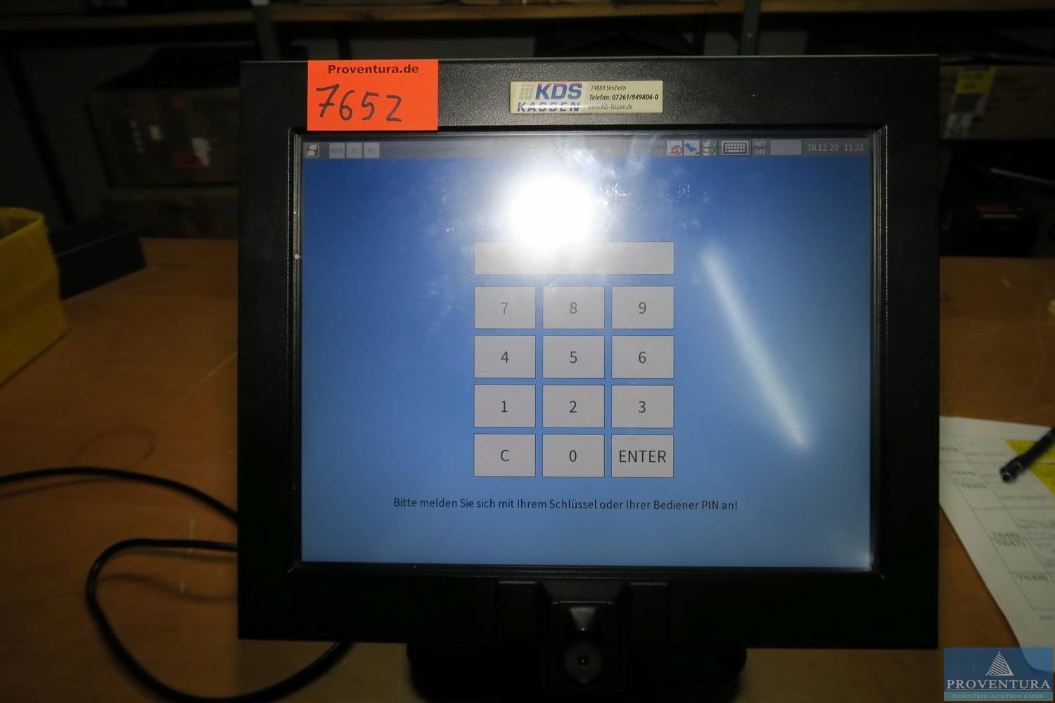 PC-System aus ehemaligen Kassenarbeitsplatz NCR Orderman Columbus 400