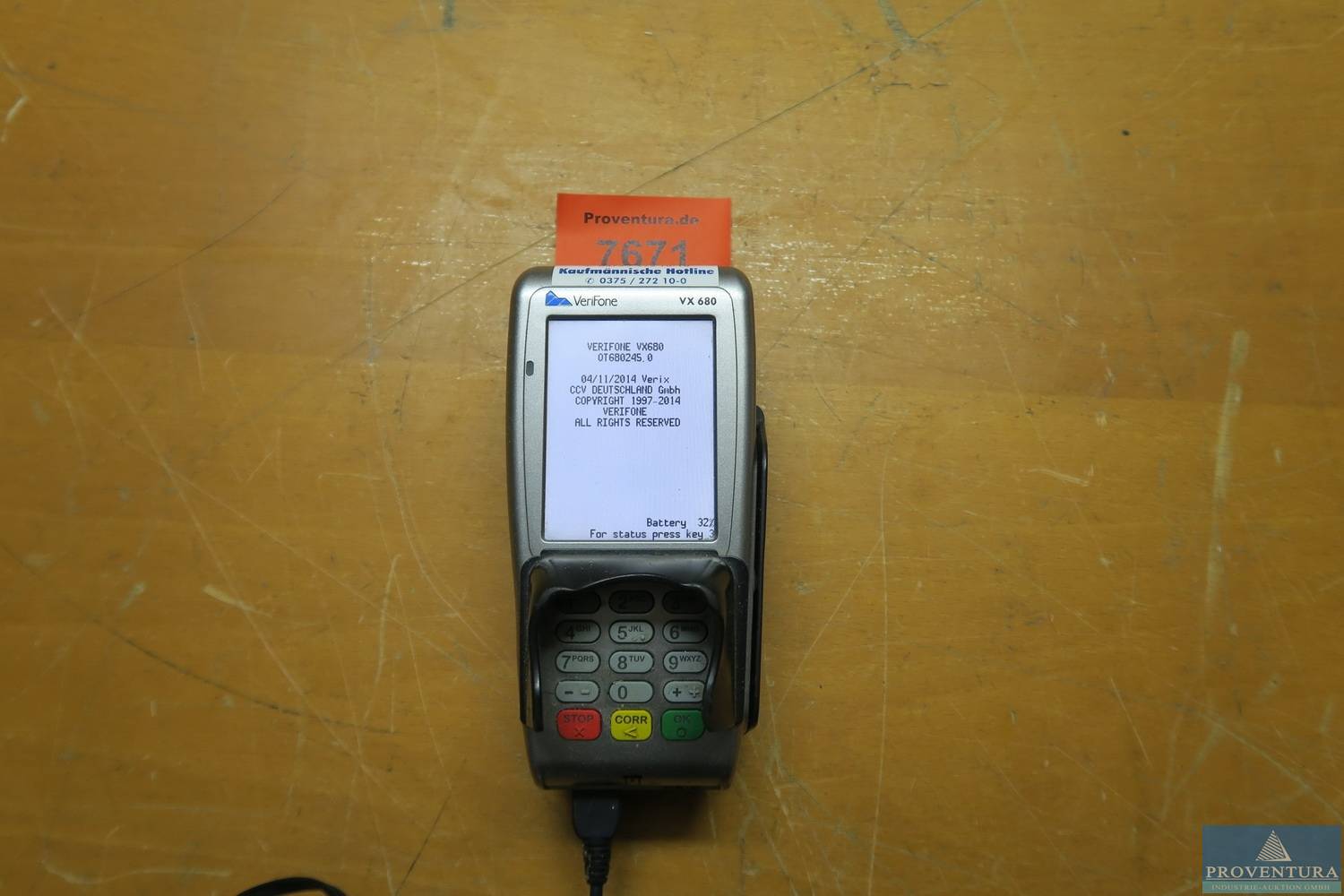 EC Kartenterminal VERIFONE VX 680 GPRS