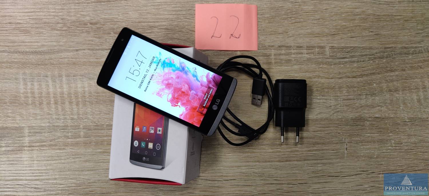 Smartphone LG Leon 4G LTE H340n Farbe grau/titan