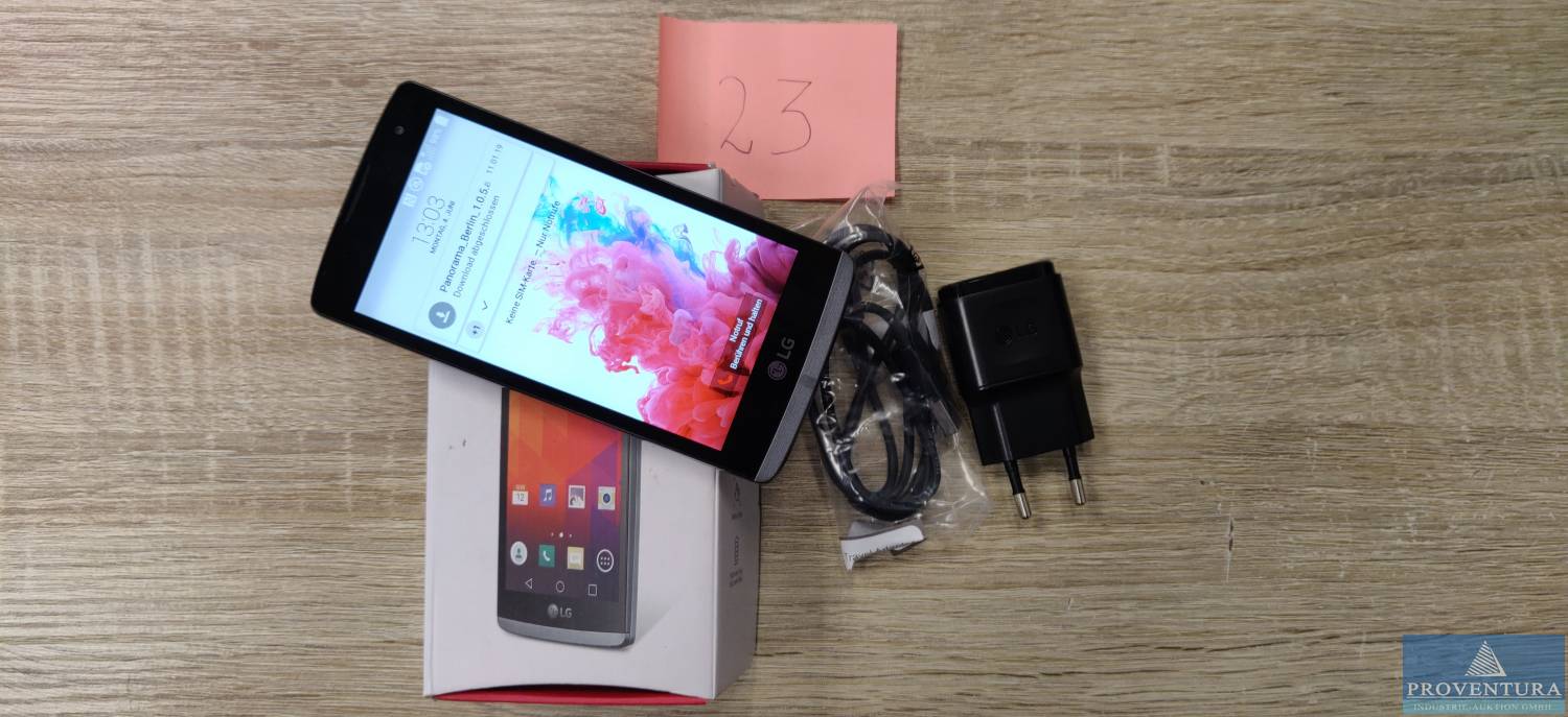 Smartphone LG Leon 4G LTE H340n Farbe grau/titan