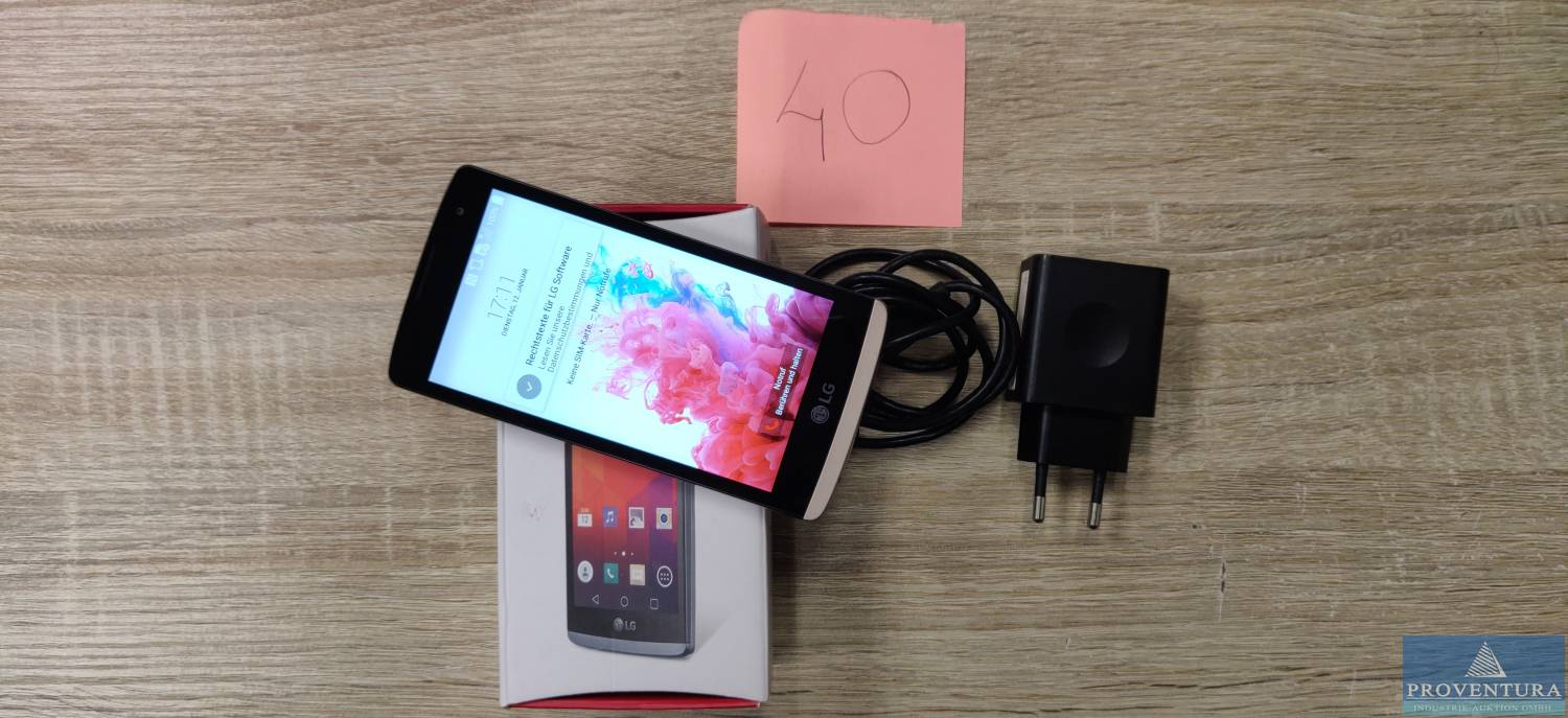 Smartphone LG Leon 4G LTE H340n Farbe grau/titan