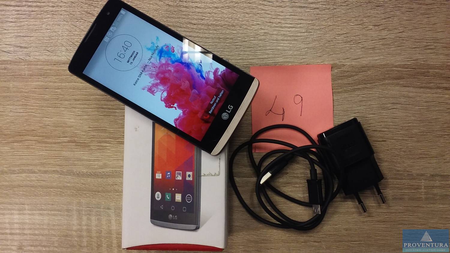 Smartphone LG Leon 4G LTE H340n Farbe gold/titan