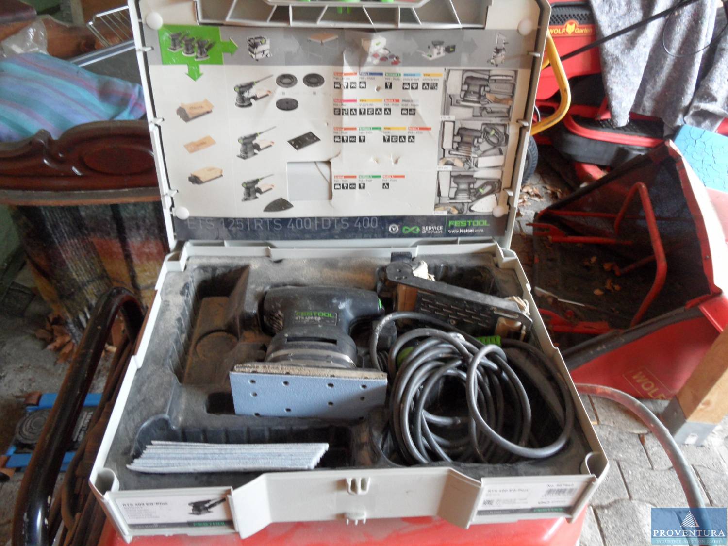 Schwingschleifer FESTOOL RTS 400 EQ-Plus