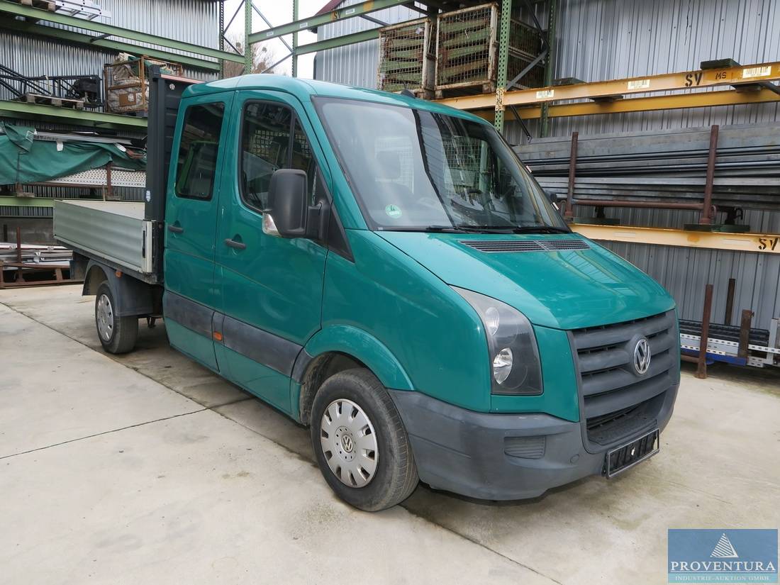 Lkw offener Kasten Pritsche Doka VW Crafter 2.5 TDI