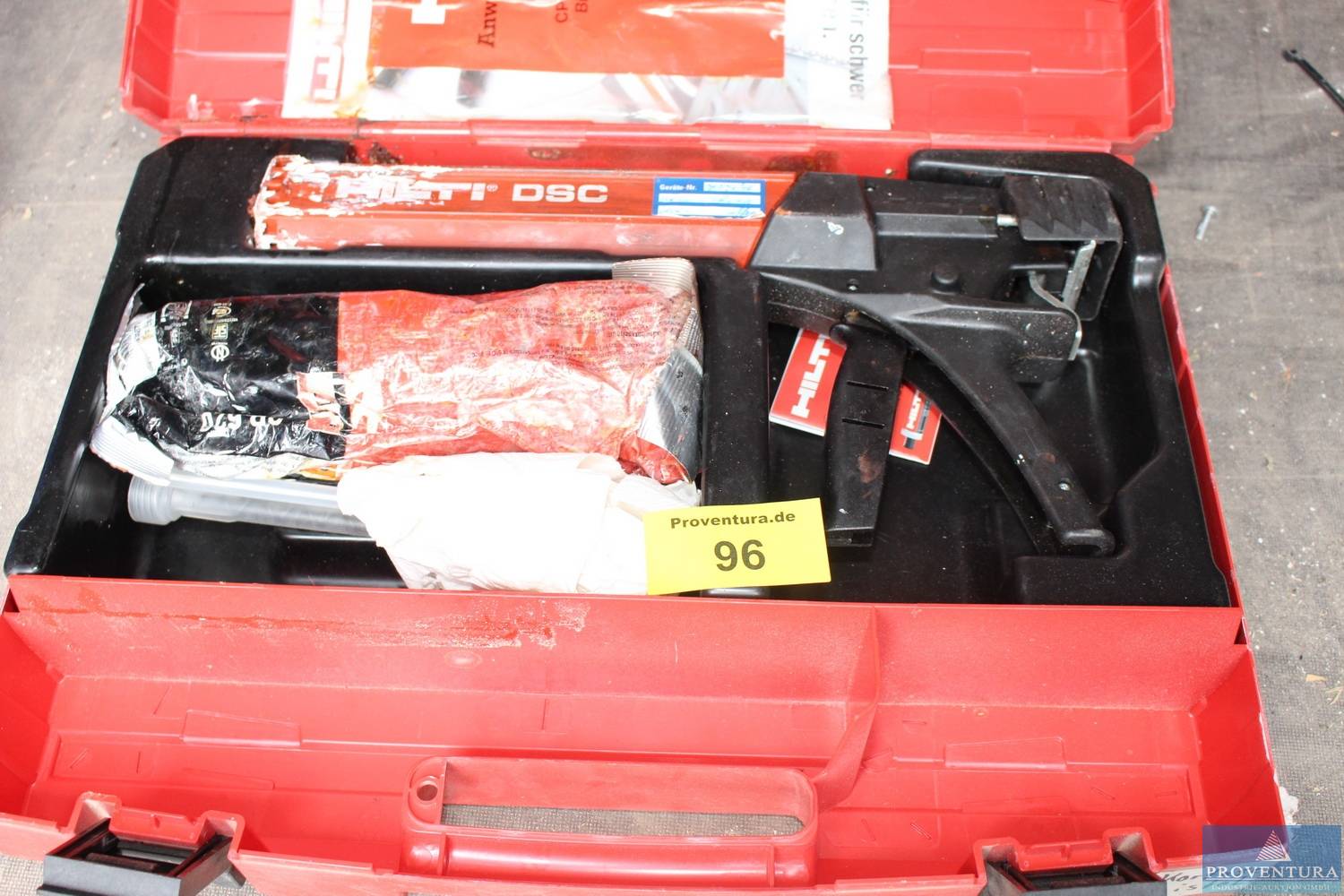 Kartuschenpresse HILTI DSC