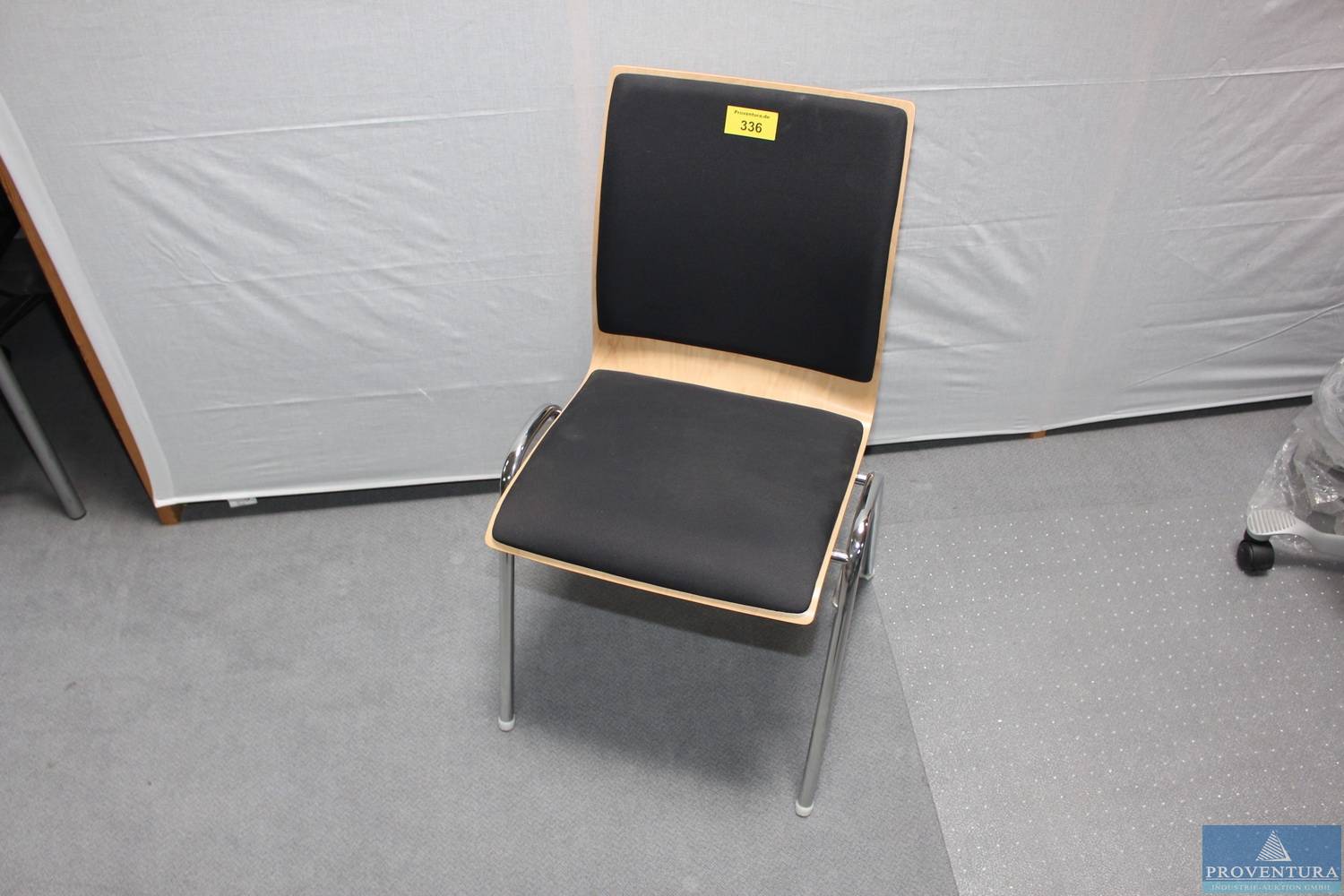 Konferenzstuhl Polsterung schwarz