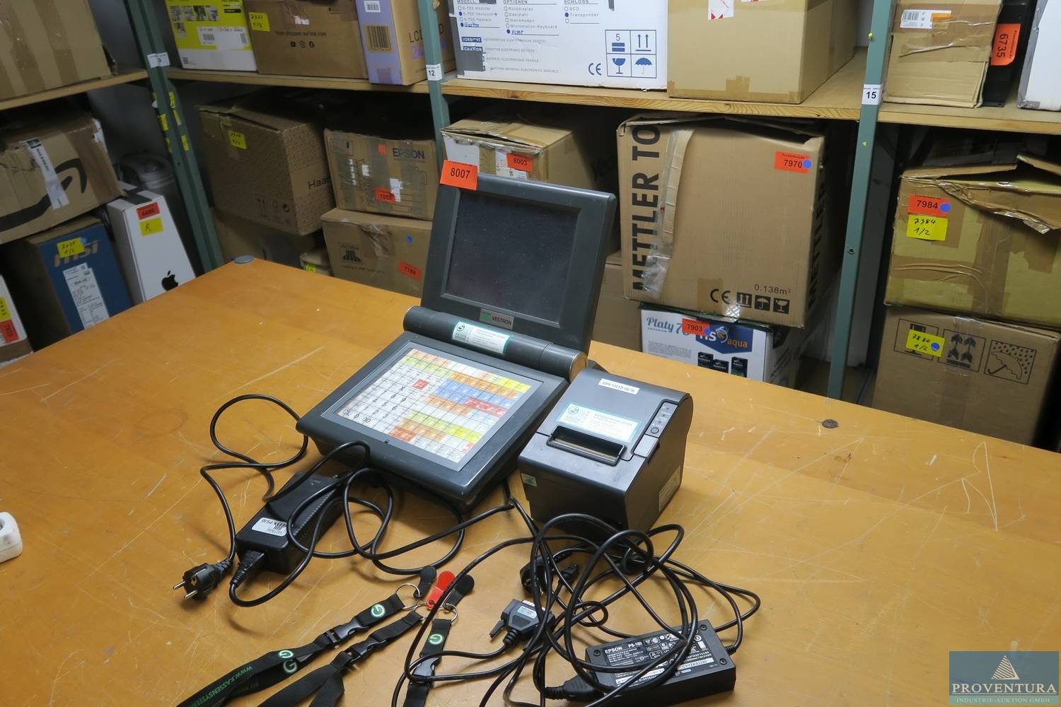 PC-System aus ehemaligen Kassenarbeitsplatz VECTRON Vario