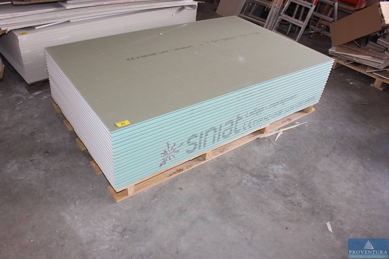 GKB-Platten blau ca. 2.500x1.250x12.5 mm