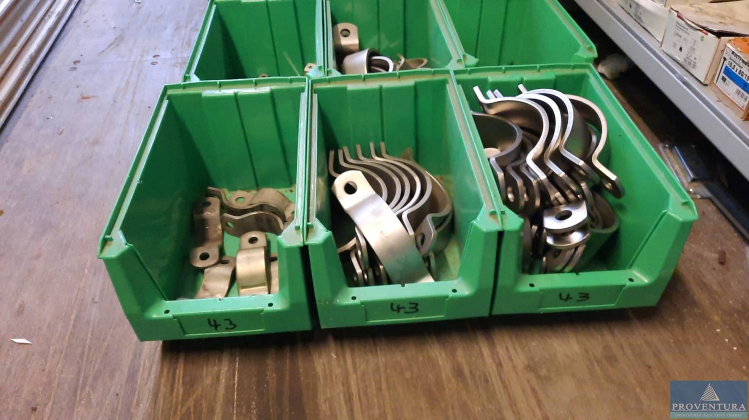 V4A diverse Schellen Durchmesser 38 - 61