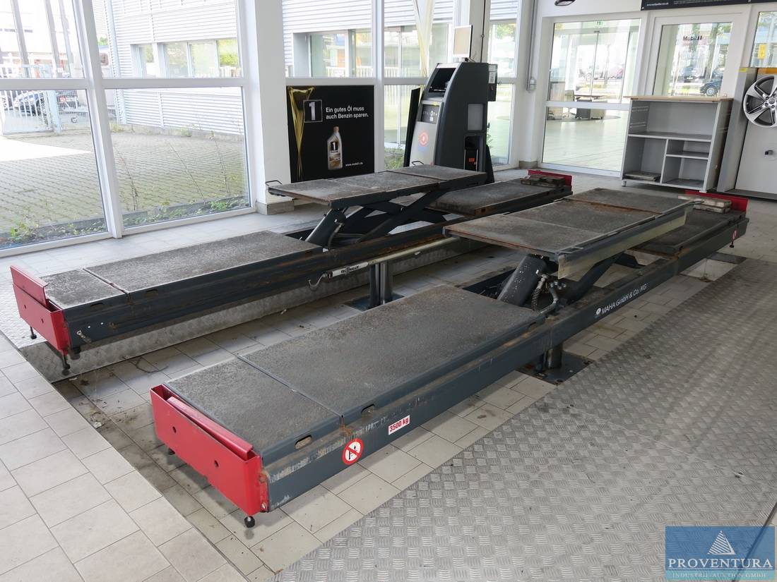 Zwei-Stempel-Hebebühne MAHA ZS-MATOP R 3.500 kg