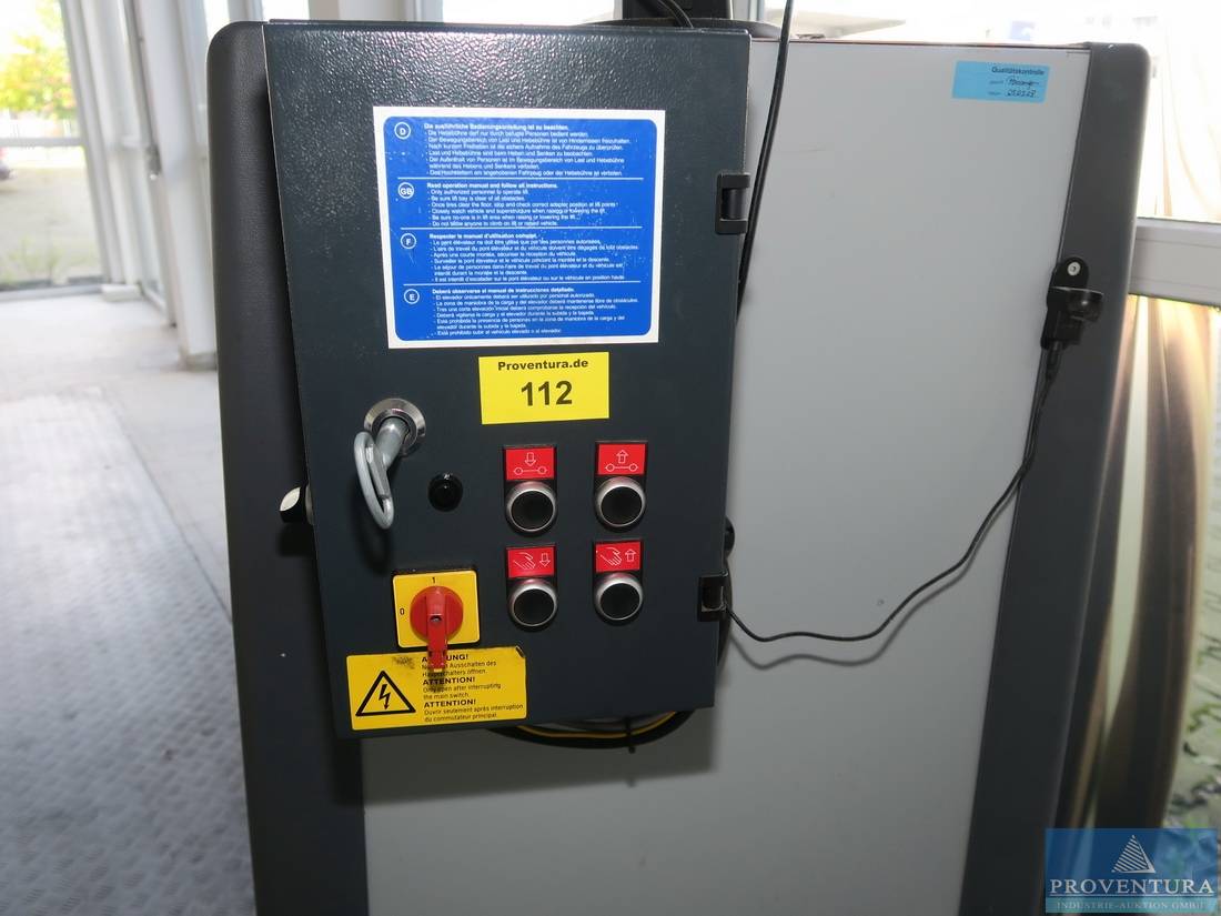 Zwei-Stempel-Hebebühne MAHA ZS-MATOP R 3.500 kg