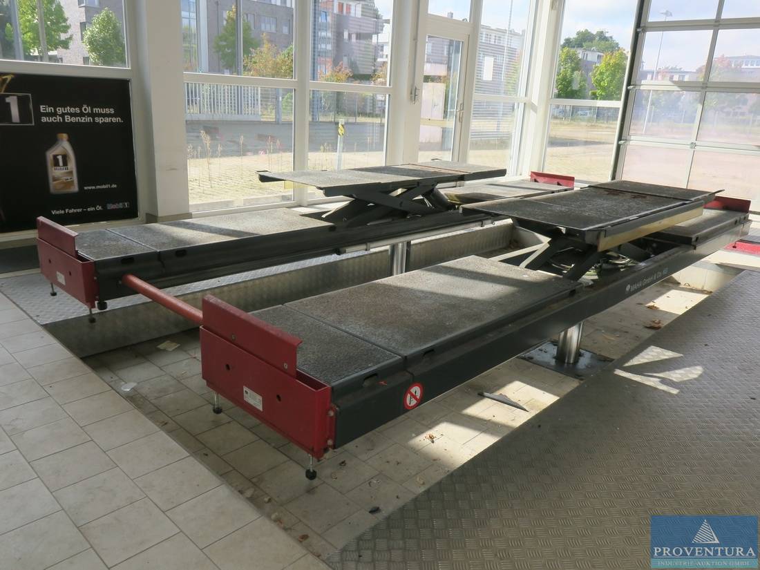 Zwei-Stempel-Hebebühne MAHA ZS-MATOP R 3.500 kg