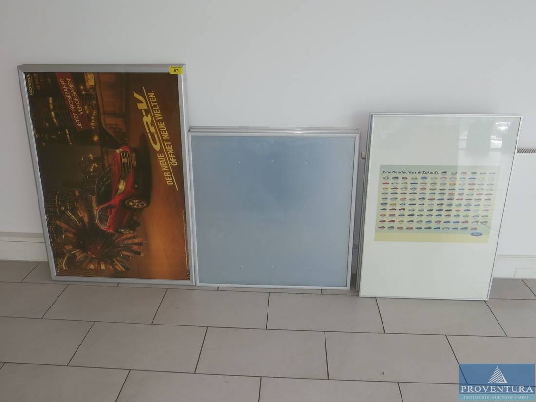 Werbe-Klappschilder Aluminium div.